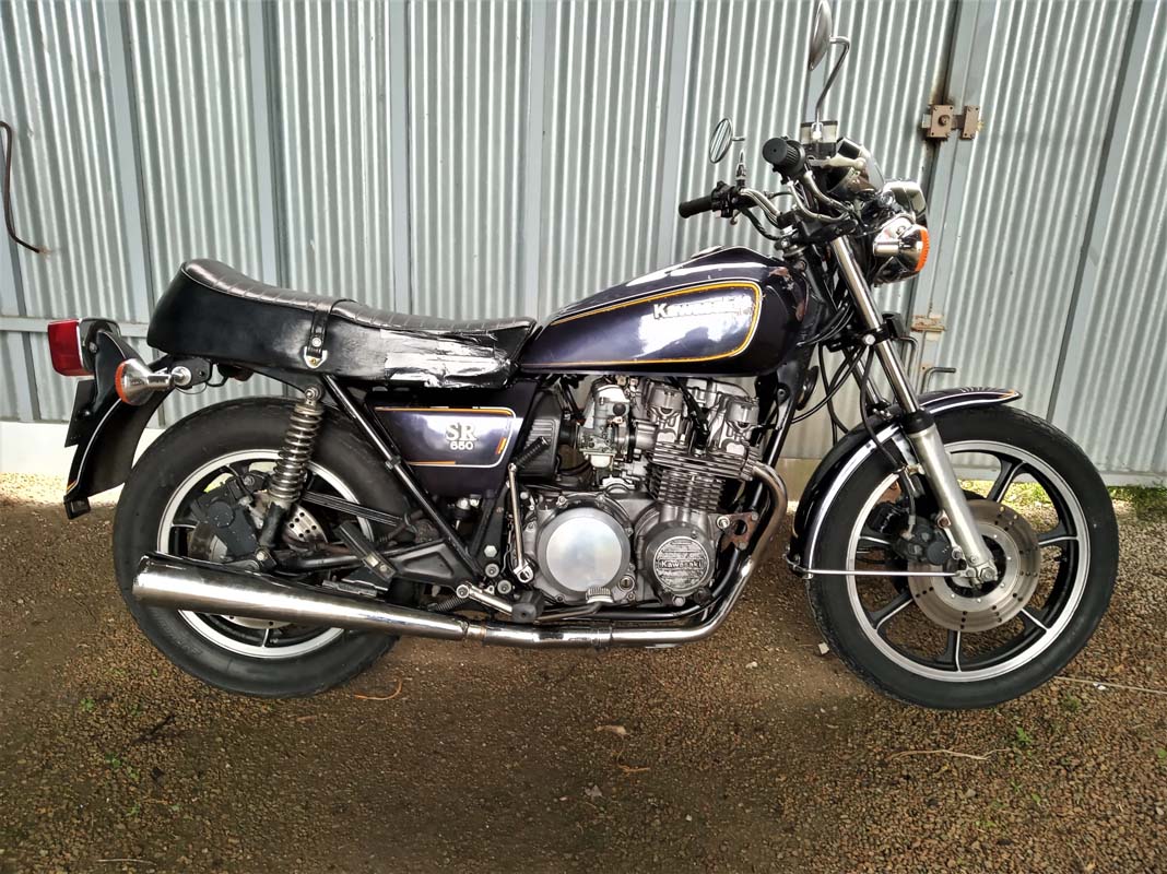 FEATURE - 1980 KAWASAKI KZ650 SR CUSTOM - JUST BIKES