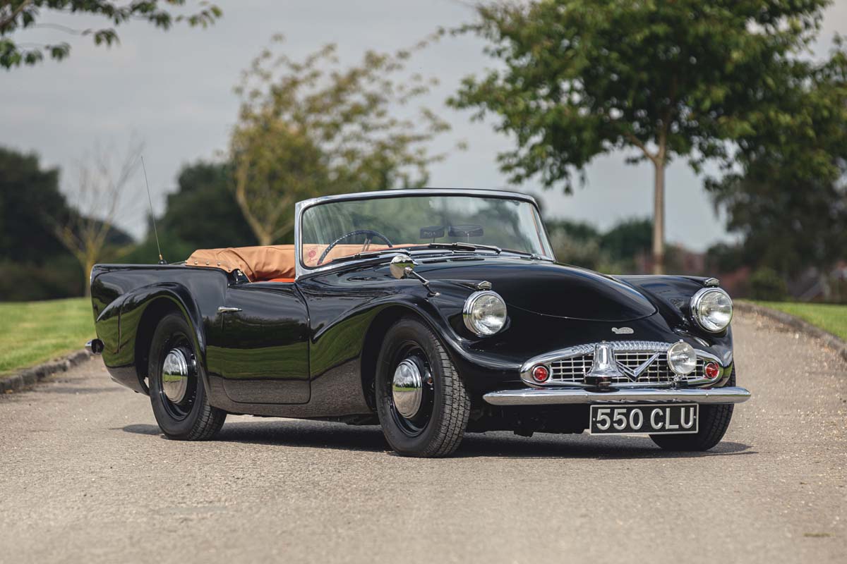 DAIMLER SP250 GOING TO AUCTION IN UK - JUST CARS