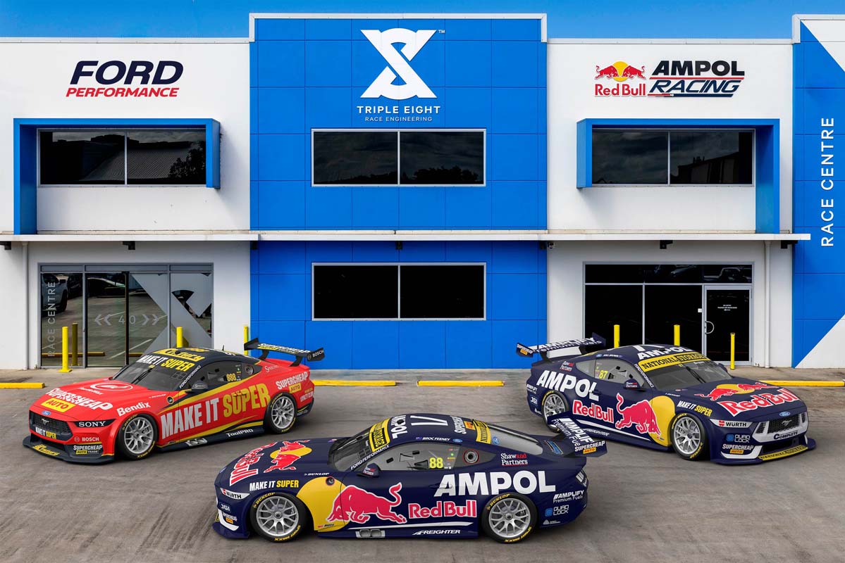 TRIPLE EIGHT TO RE-UNITE WITH FORD IN SUPERCARS - JUST CARS